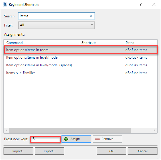 Create your own shortcuts